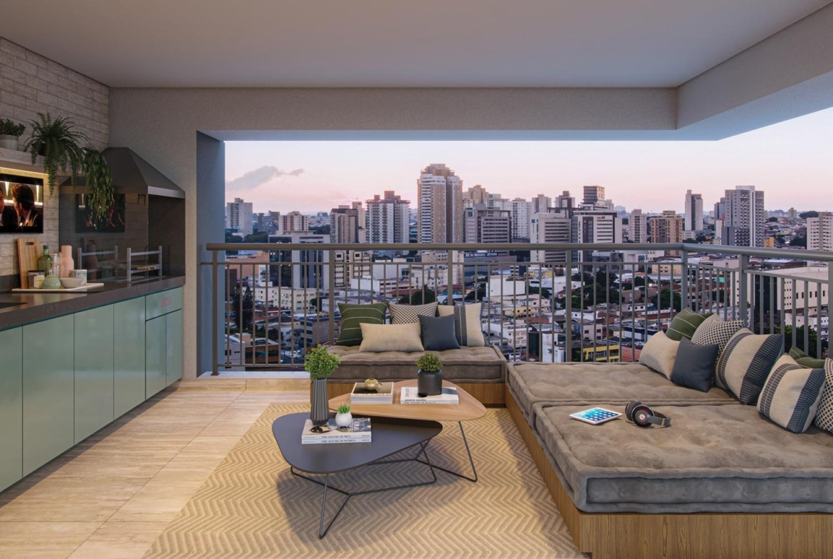 EREDITÀ Parque da Mooca → Apartamentos de 3 e 4 Dormitórios